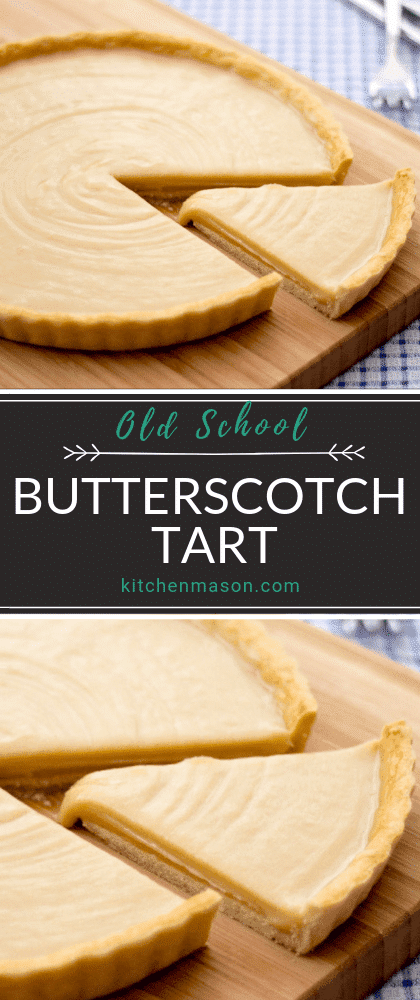 Butterscotch Tart Recipe | Video Tutorial + Step by Step Pics Included