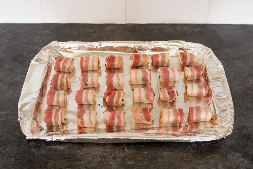 Easy Bacon Halloumi Bites Recipe | Kitchen Mason