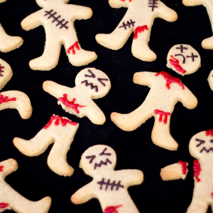 Ginger-Dead Men Halloween Biscuits | Kitchen Mason