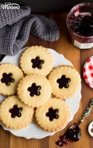 Grown Up Jammy Dodger Recipe | Kitchen Mason