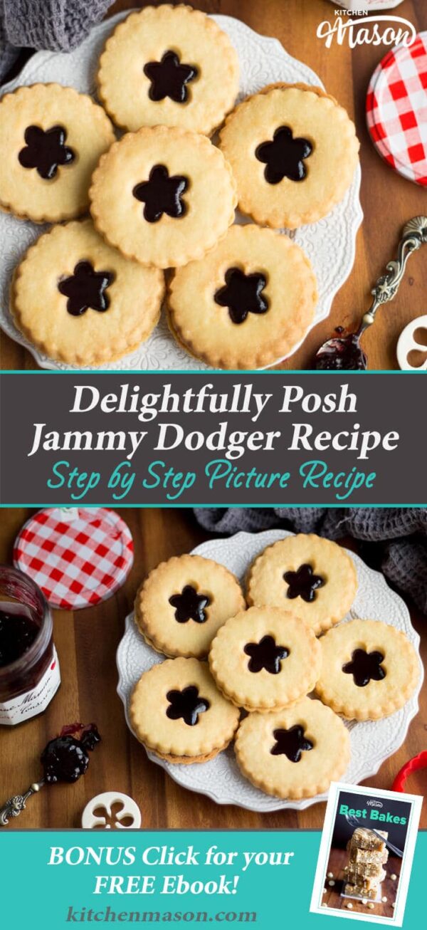 Grown Up Jammy Dodger Recipe | Kitchen Mason