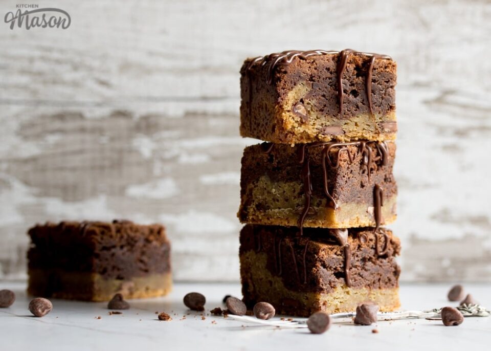 Easy Peasy Brookie Recipe | Kitchen Mason