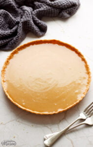 Butterscotch Tart (School Recipe!) | Kitchen Mason