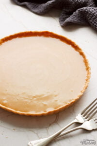 Butterscotch Tart (School Recipe!) | Kitchen Mason