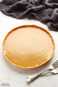 Butterscotch Tart (School Recipe!) | Kitchen Mason
