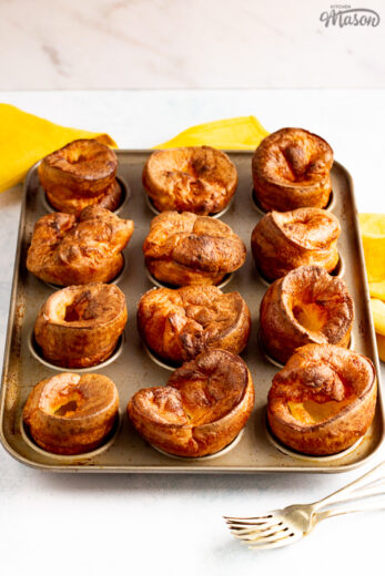 No Fail Easy Yorkshire Pudding Recipe (Small Batch) | Kitchen Mason