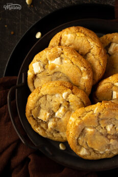 Chewy White Chocolate Chip Cookies Recipe | Kitchen Mason