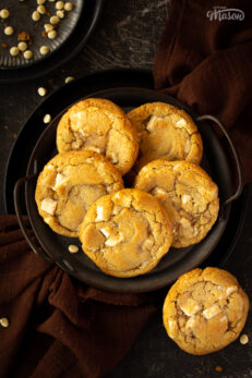 Chewy White Chocolate Chip Cookies Recipe | Kitchen Mason