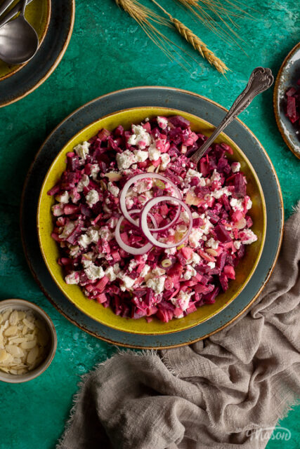 Easy Apple and Beetroot Salad Recipe | Kitchen Mason