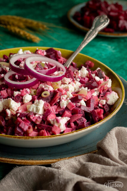 Easy Apple and Beetroot Salad Recipe | Kitchen Mason