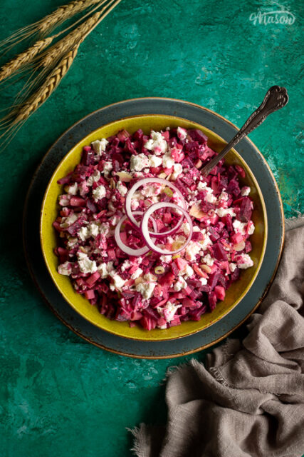 Easy Apple and Beetroot Salad Recipe | Kitchen Mason