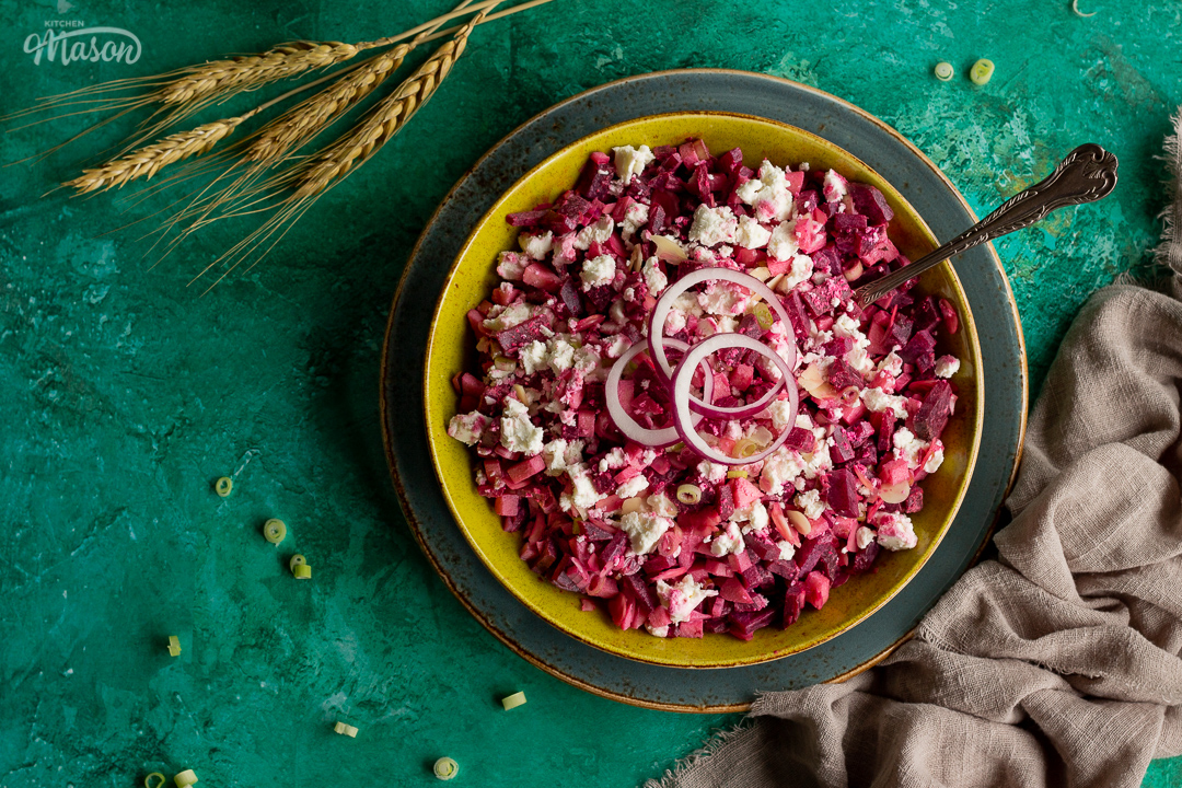 Easy Apple and Beetroot Salad Recipe | Kitchen Mason
