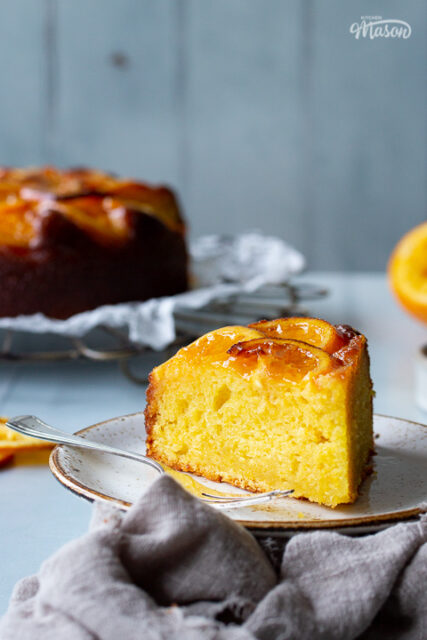 Beautiful Sticky Orange Cake Recipe | Kitchen Mason