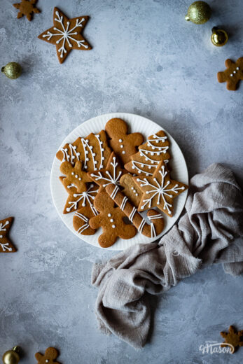 Easy Gingerbread Biscuits Recipe | Kitchen Mason