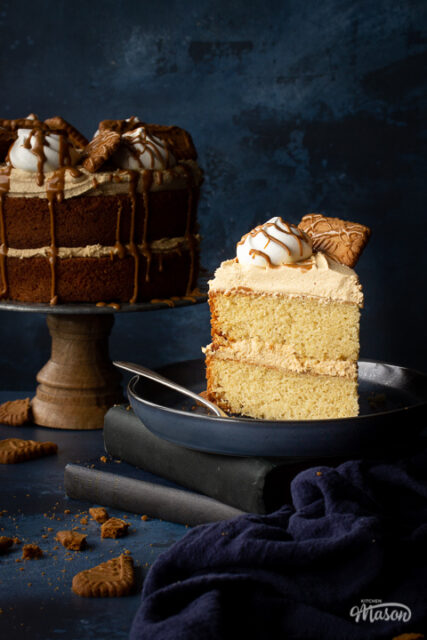 Easy All In One Biscoff Cake Recipe