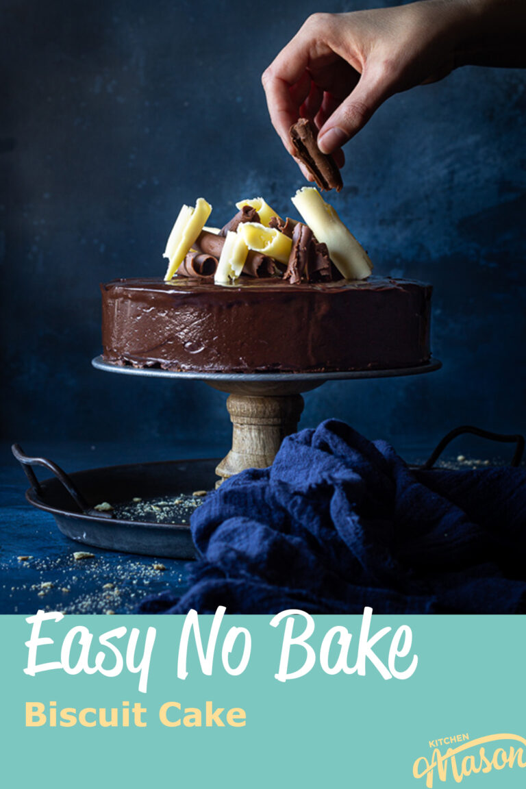 Easy Chocolate Biscuit Cake | Kitchen Mason