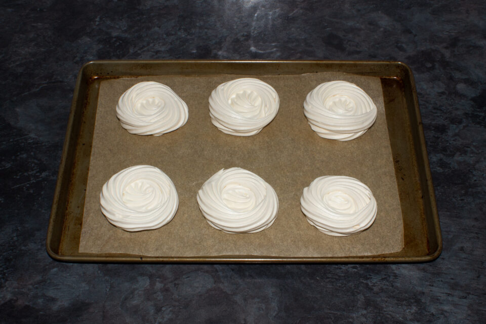 Simple No Fail Chewy Meringue Recipe!