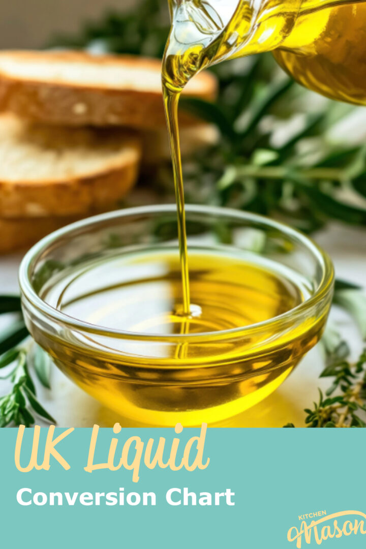 Liquid Conversion Charts UK | Kitchen Mason