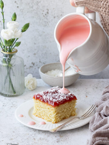 How to Make Nostalgic School Pink Custard