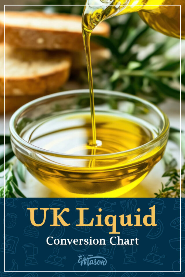 Really Helpful Liquid Conversion Charts UK